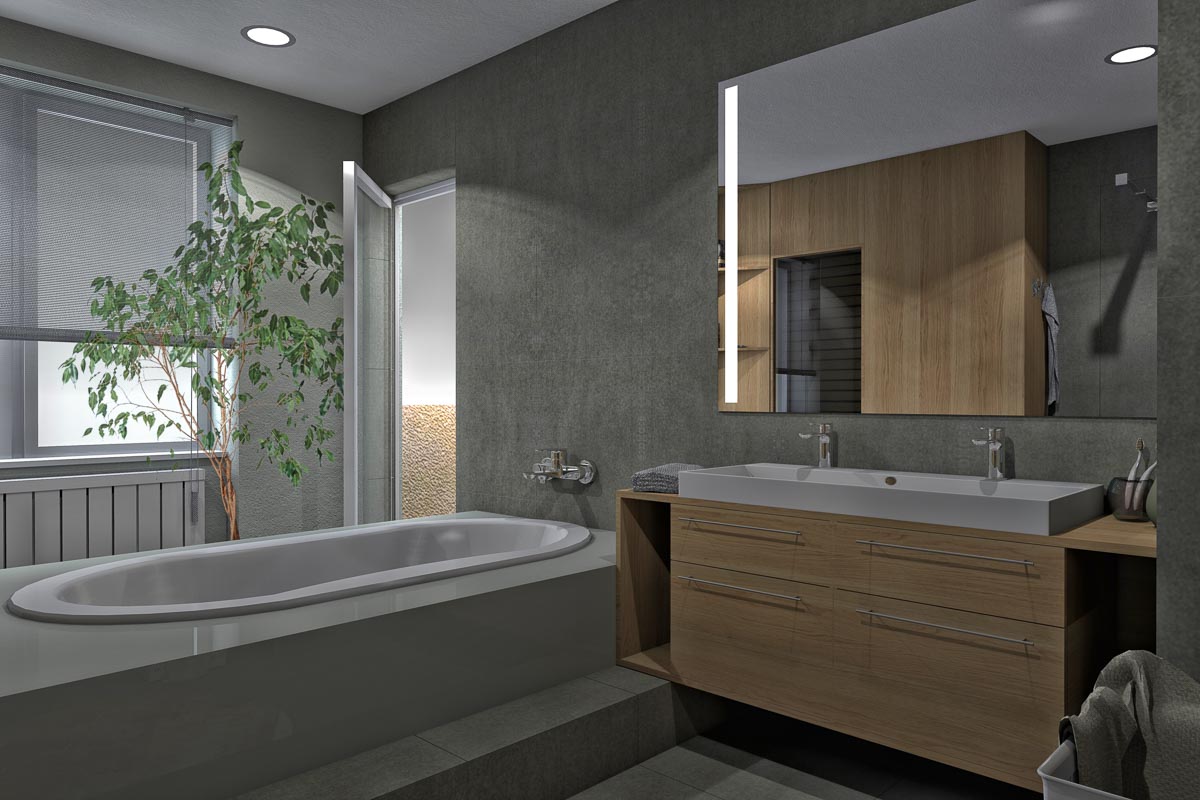 Obnova otroške sobe in kopalnice - Fidea